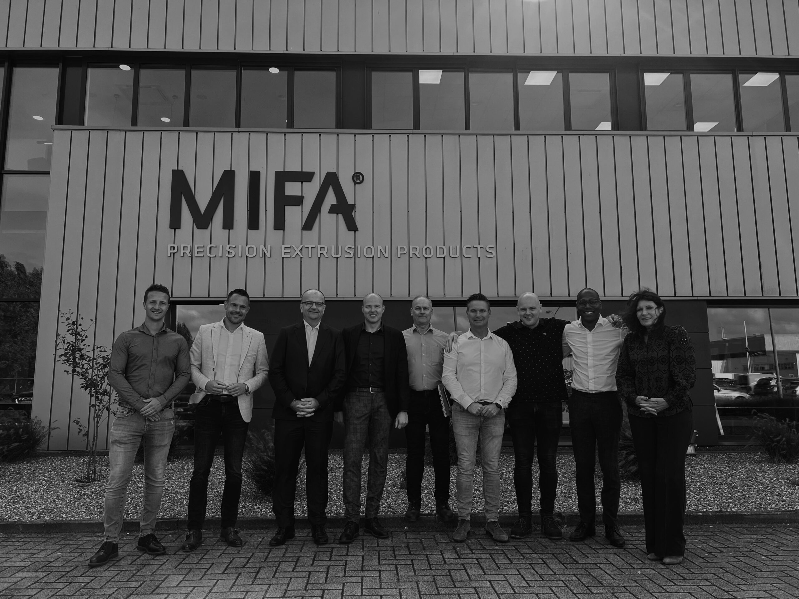 New CEO of Aalberts visits Mifa Aluminium - Mifa